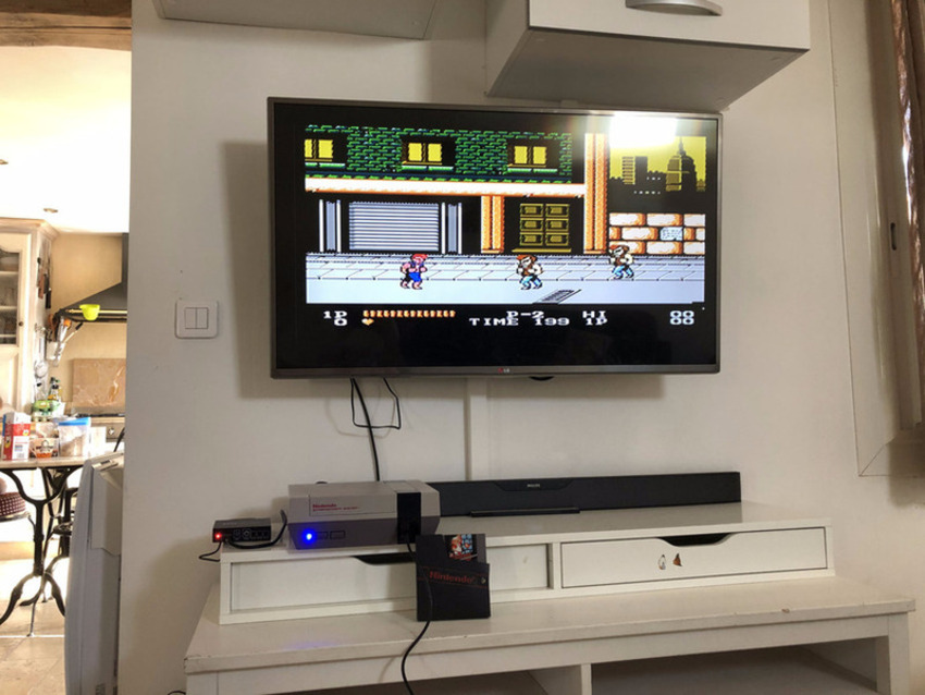 Restauration & modification d'une Nintendo NES